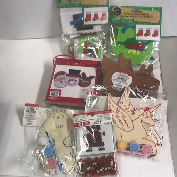 Michael, Target, Dollar Tree | Holiday | Children Crafts 7 Different ...